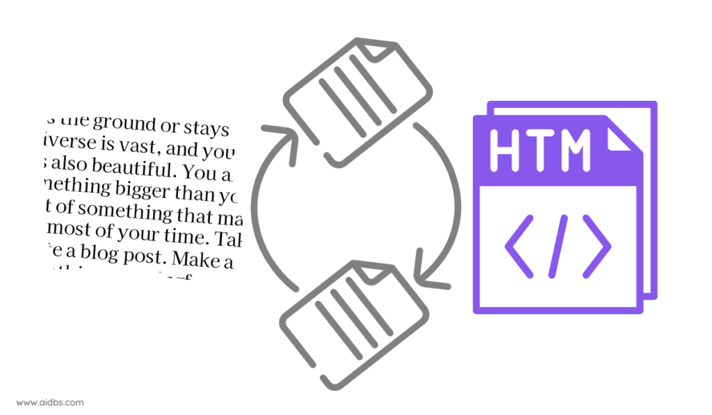 Convert Text to Html - Devolity Blog